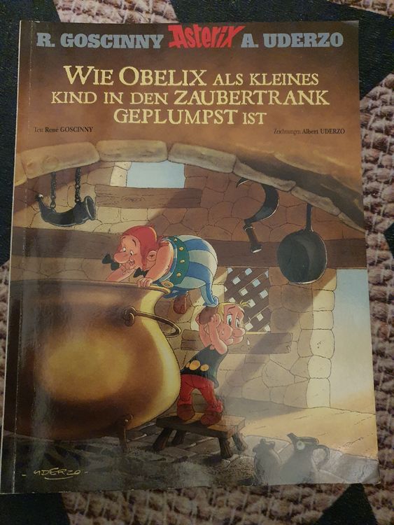 Asterix Comic: "Wie Obelix in den Zaubertrank..." (Gebraucht) in Muri ...