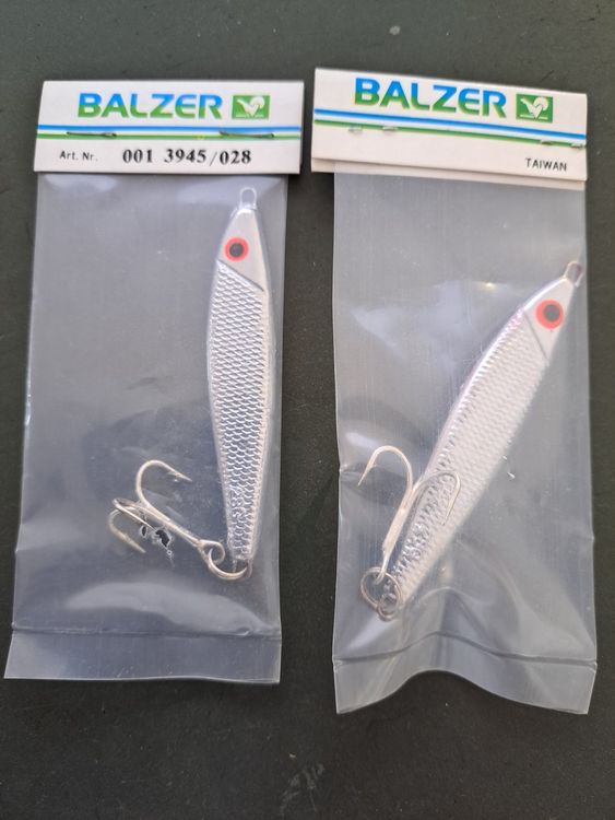 2 Jucker Balzer 70 mm 28 gr. Argent/Silber (Neu und originalverpackt) in Fribourg für CHF 6 ...