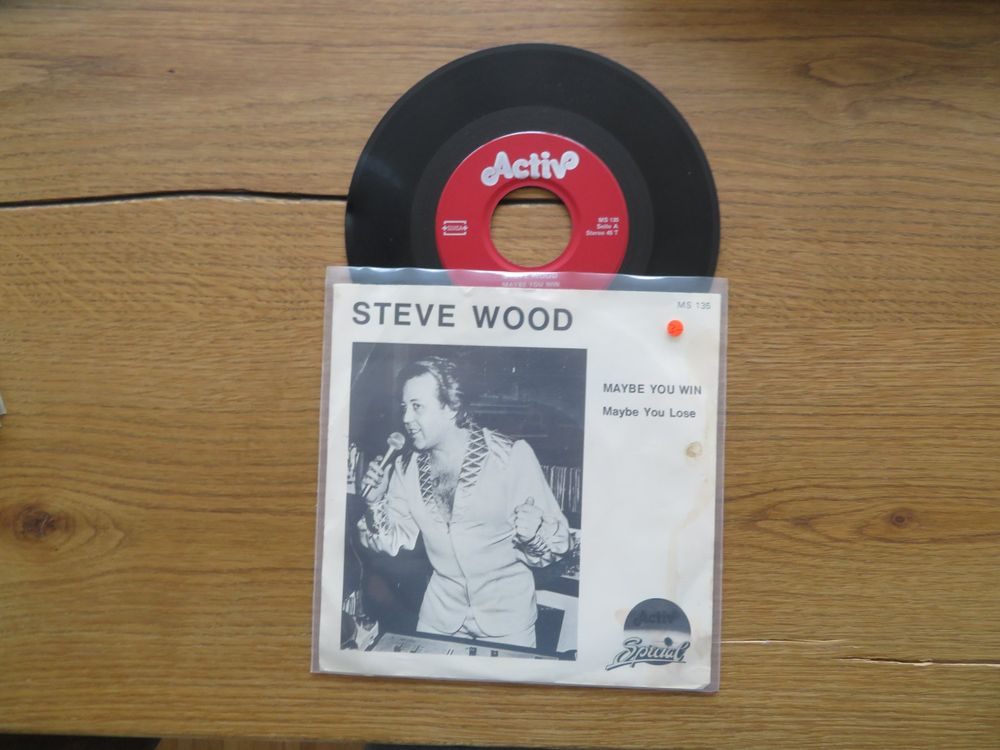 STEVE WOOD SINGEL MAYBE YOU WIN (Neu (gemäss Beschreibung)) in Zürich ...