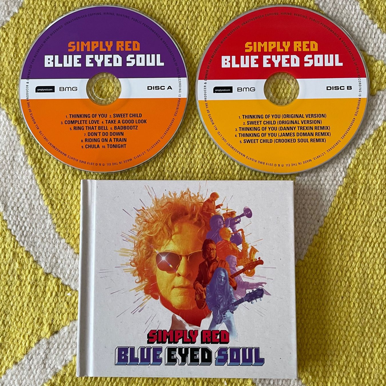 SIMPLY RED-2CD BLUE EYED SOUL (HARDCOVER) (Gebraucht) in ...