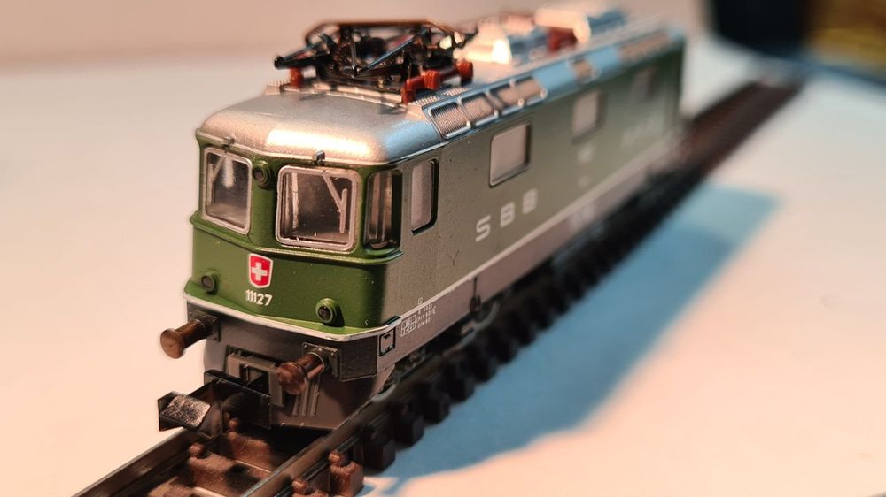 Minitrix 51 2071 00, SBB Re4/4 "grün", neu revidiert digital (Gebraucht) in Rehetobel für CHF ...