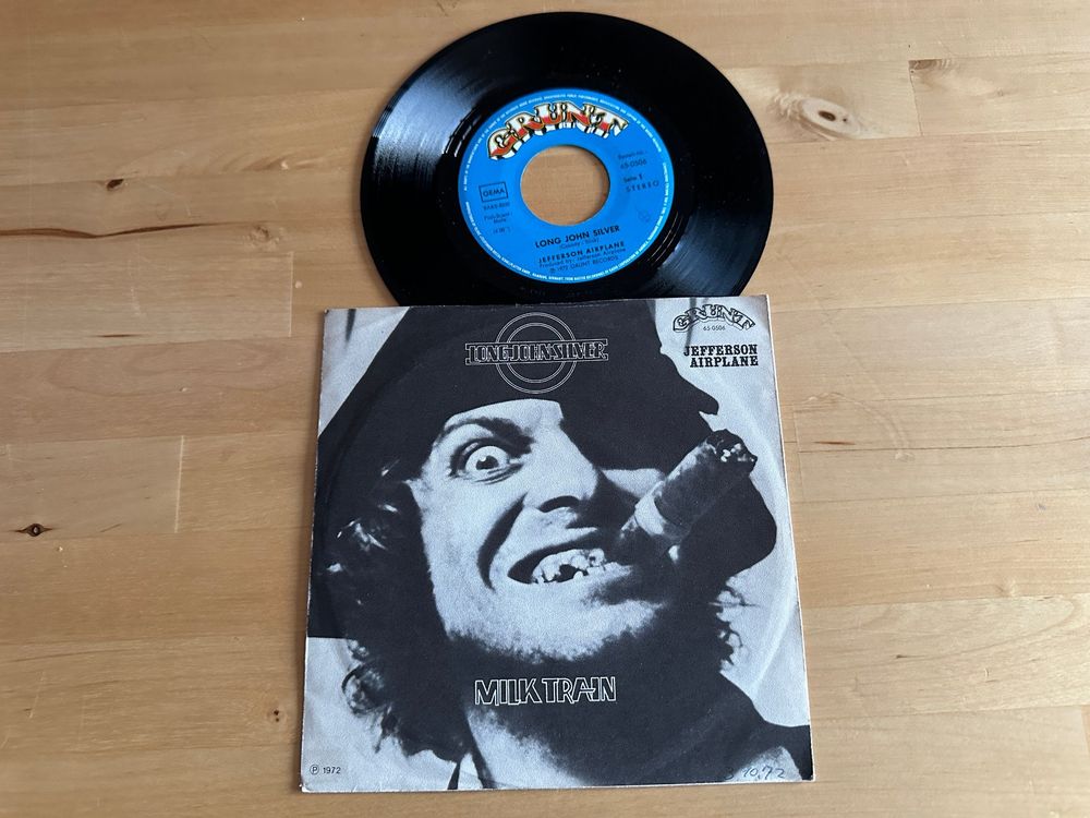 JEFFERSON AIRPLANE rare Long John Silver Single 70's Kult | Kaufen auf ...