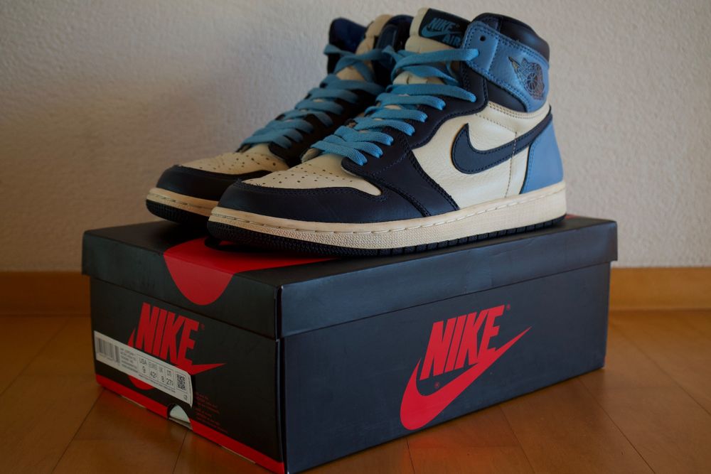 Jordan 1 Retro High Obsidian UNC | Kaufen auf Ricardo