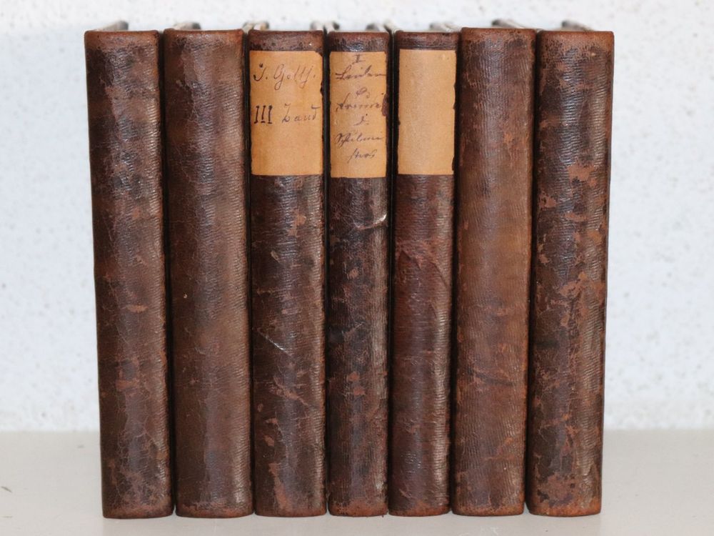 JEREMIS GOTTHELFS AUSGEWÄhLTE SCHRIFTEN,7 BÄNDE,ZÜRICH,1859 (Gebraucht ...