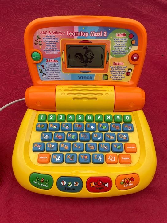 Vtech Kinder Lern Computer mit Buchstaben, Zahlen, Spiele, (Gebraucht ...