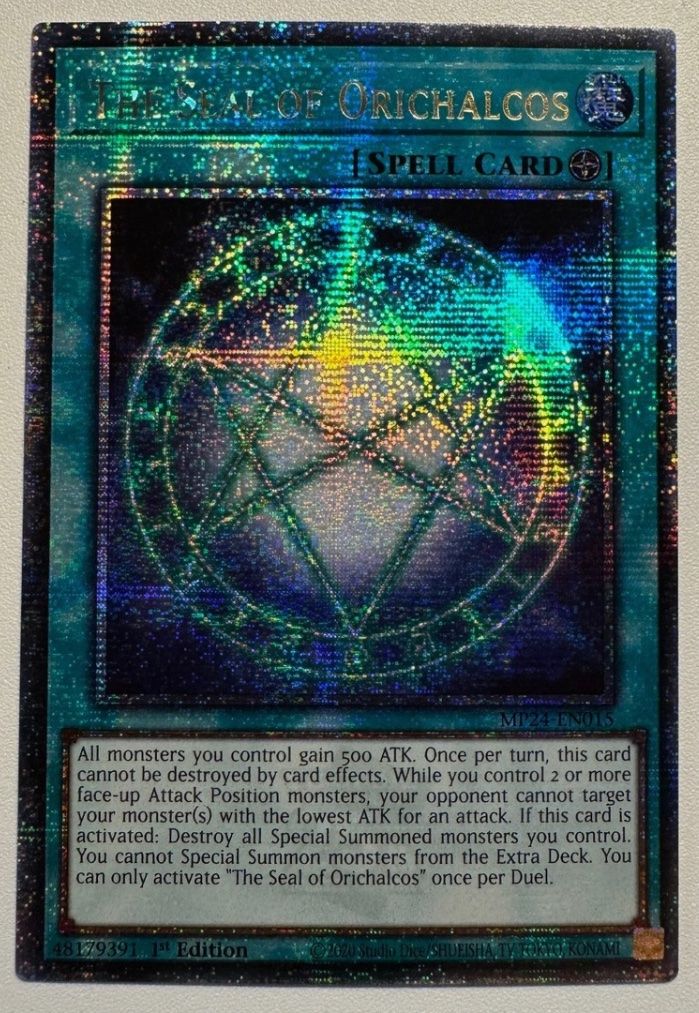The Seal of Orichalcos | Quarter Century Secret Rare (Neu (gemäss ...