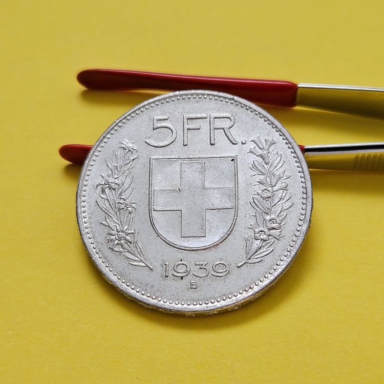 5 Franken 1939 (Gebraucht) in Wolfhausen für CHF 11 – mit Lieferung auf Ricardo kaufen