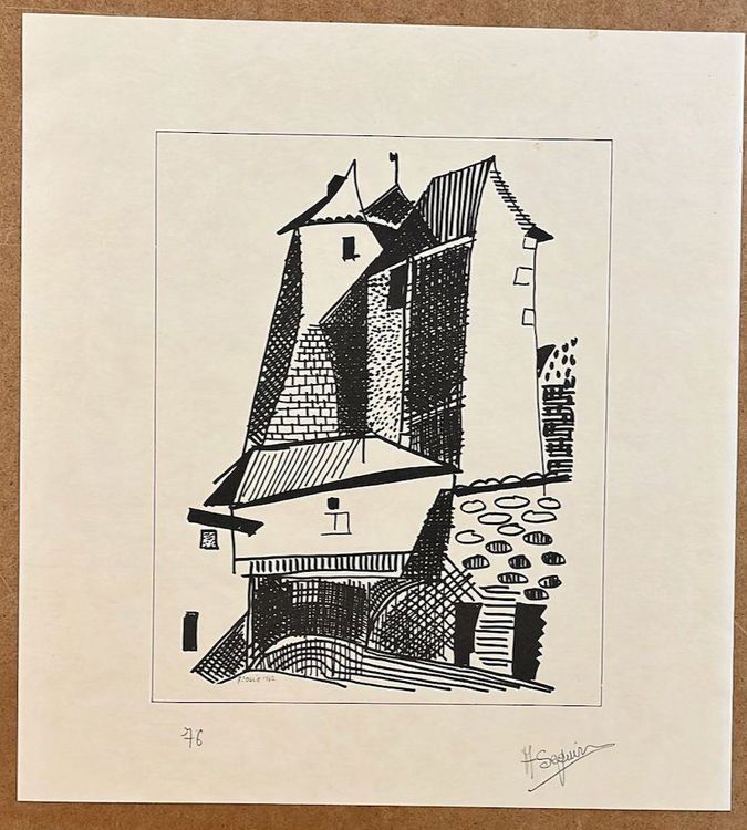 Grafik, Druck von Adrien Seguin (ID b2819) (Gebraucht) in Gelterfingen für CHF 1 – mit Lieferung ...