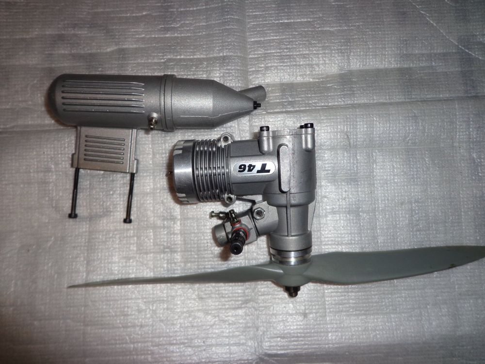 Modellmotor T46 (7.64 ccm) (Gebraucht) in Camorino für CHF 29 – mit ...