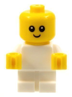 LEGO njo446 Baby - White Body with Yellow Hands (Neu (gemäss ...