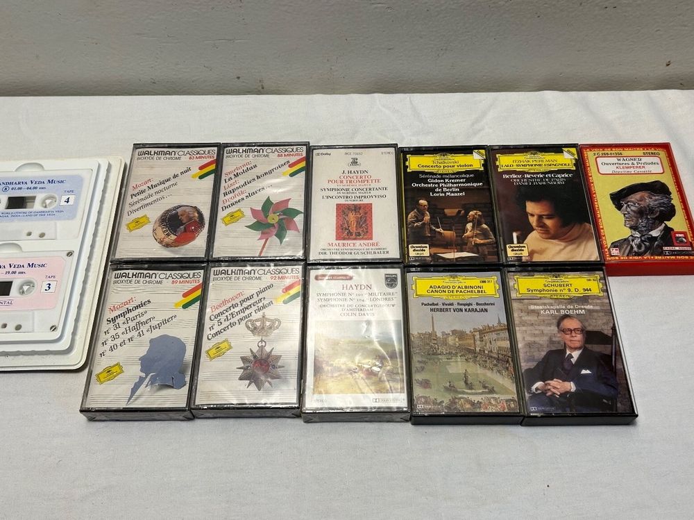 Cassettes audio Classique divers (x15) | Kaufen auf Ricardo