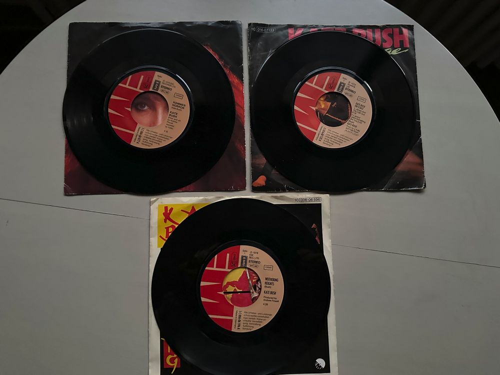 KATE BUSH tolle rare Singles Top Kult 70's Art Rock Folk (Gebraucht) in ...