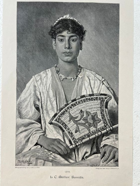 LEOPOLD CARL MÜLLER: HAMIDA Alte Grafik (Gebraucht) in Neuhausen am Rheinfall für CHF 3.5 – mit ...