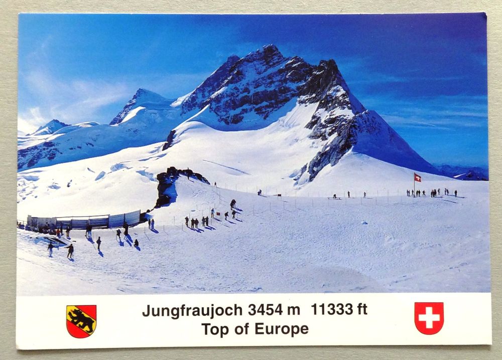 Jungfraujoch 3454 m - Top of Europe | Kaufen auf Ricardo