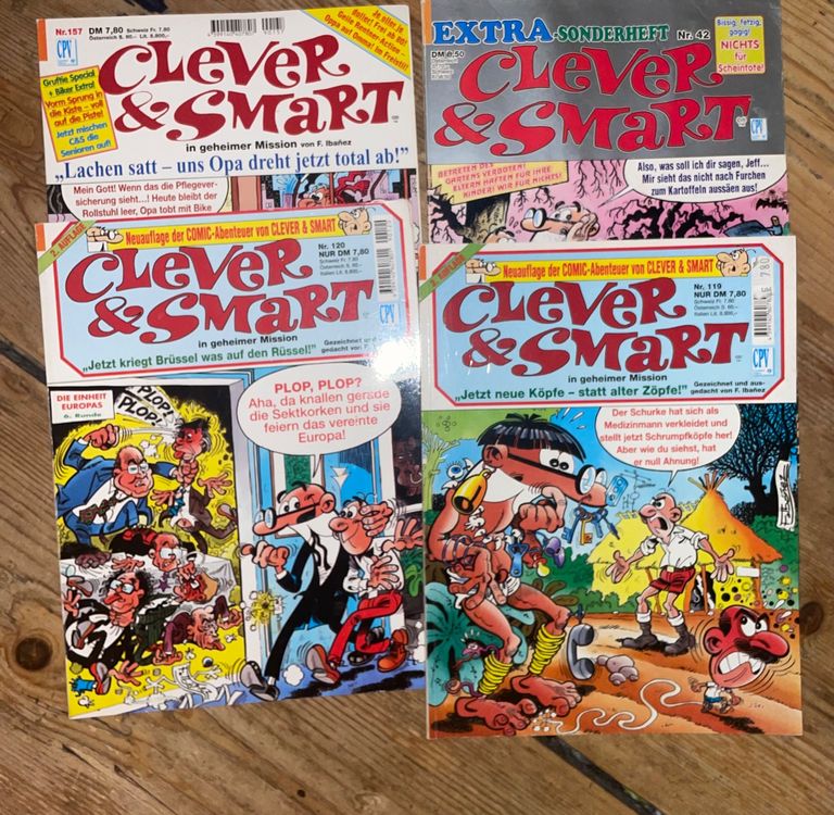 Clever und Smart Comics (Gebraucht) in Zürich für CHF 2 – mit Lieferung ...