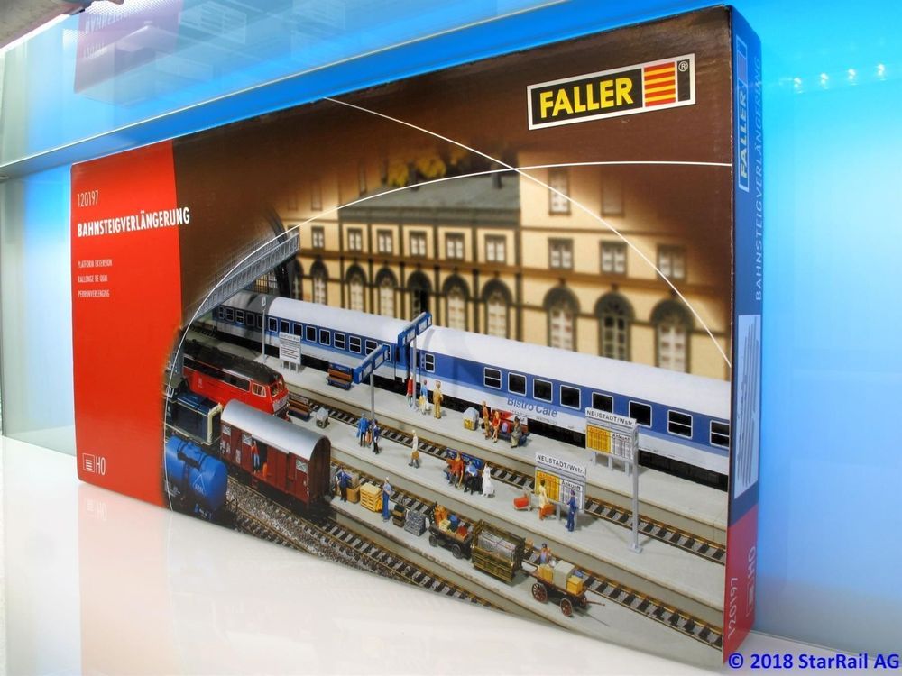 Faller 120197 Bahnsteigverlängerung (Neu (gemäss Beschreibung)) in ...