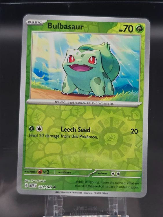 Bulbasaur [Reverse Holo] #1 MEW 151 NM / 🇬🇧 (Gebraucht) in COINTRIN für ...