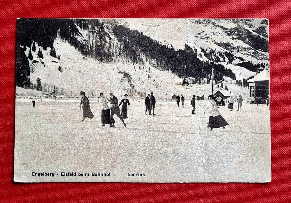 Engelberg - Eisfeld beim Bahnhof - 1914 (Gebraucht) in Rothrist für CHF ...