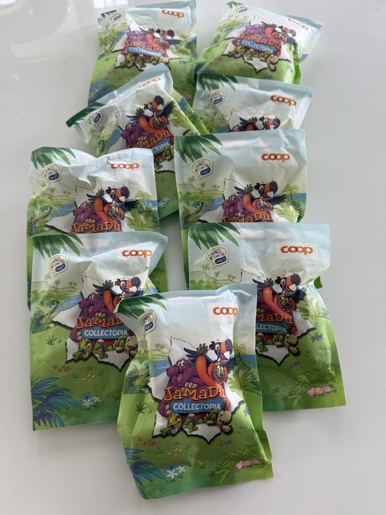 Coop Jamadu Collectopia Figuren 9Stk. Neu! (Neu und originalverpackt ...