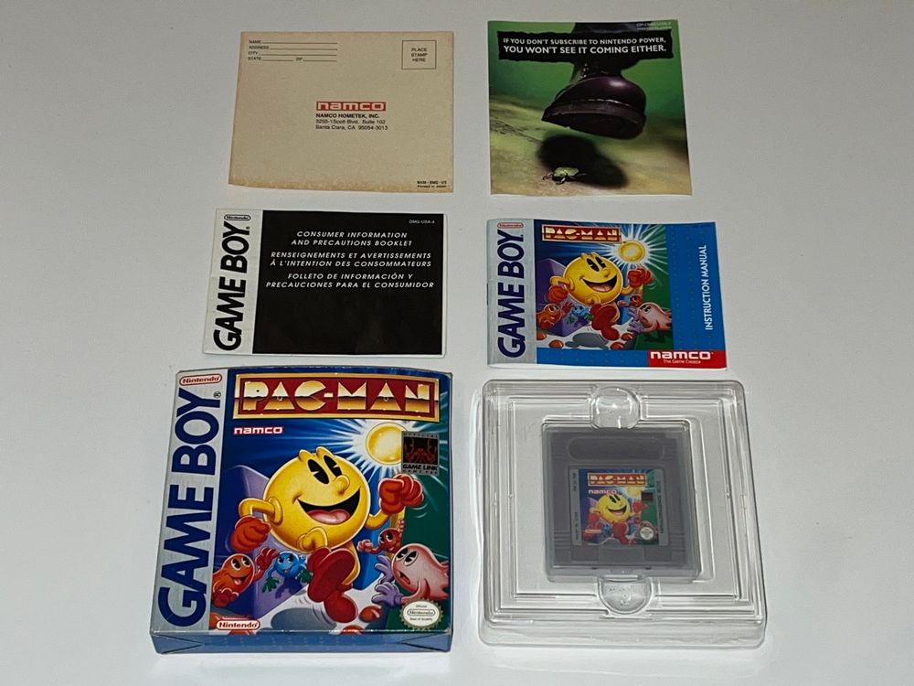 Nintendo Game Boy Classic (GB) Spiel - Pac-Man/Pac Man (OVP) (Gebraucht ...