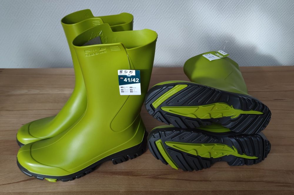 ️2 PAAR NEUE GUMMISTIEFEL, REGENSTIEFEL, GR. 39/40 + 41/42 (Neu und ...