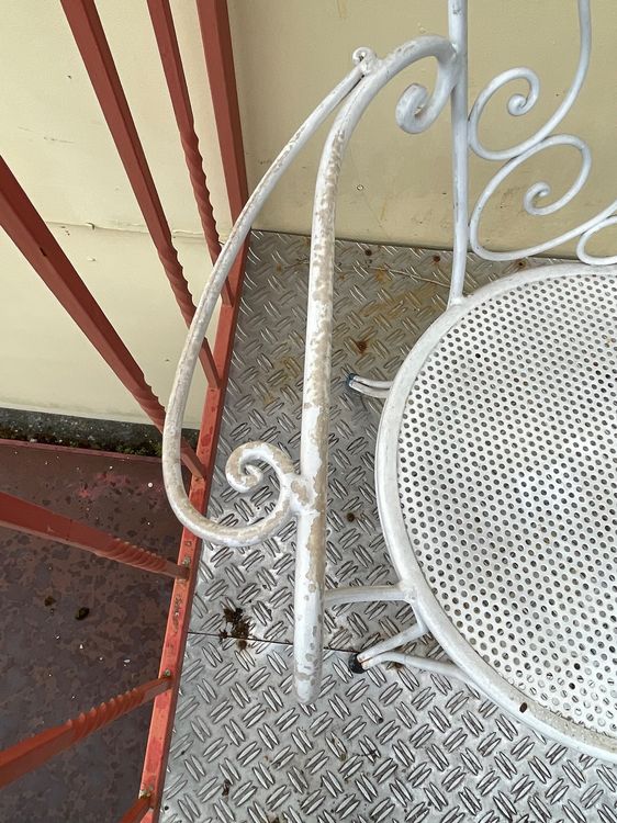 Alte Metall Gartenstuhl 2 Stuck (Gebraucht) in Schlieren für CHF 50 – nur Abholung auf Ricardo ...