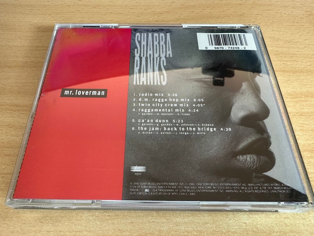Shabba Ranks – Mr. Loverman - Maxi CD | Kaufen auf Ricardo