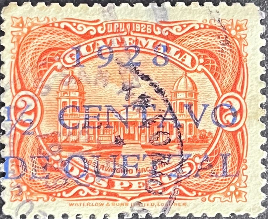 Francobollo Guatemala 1926 2 Centavos Usato. (Gebraucht) in Chiasso für CHF 1.75 – mit Lieferung ...