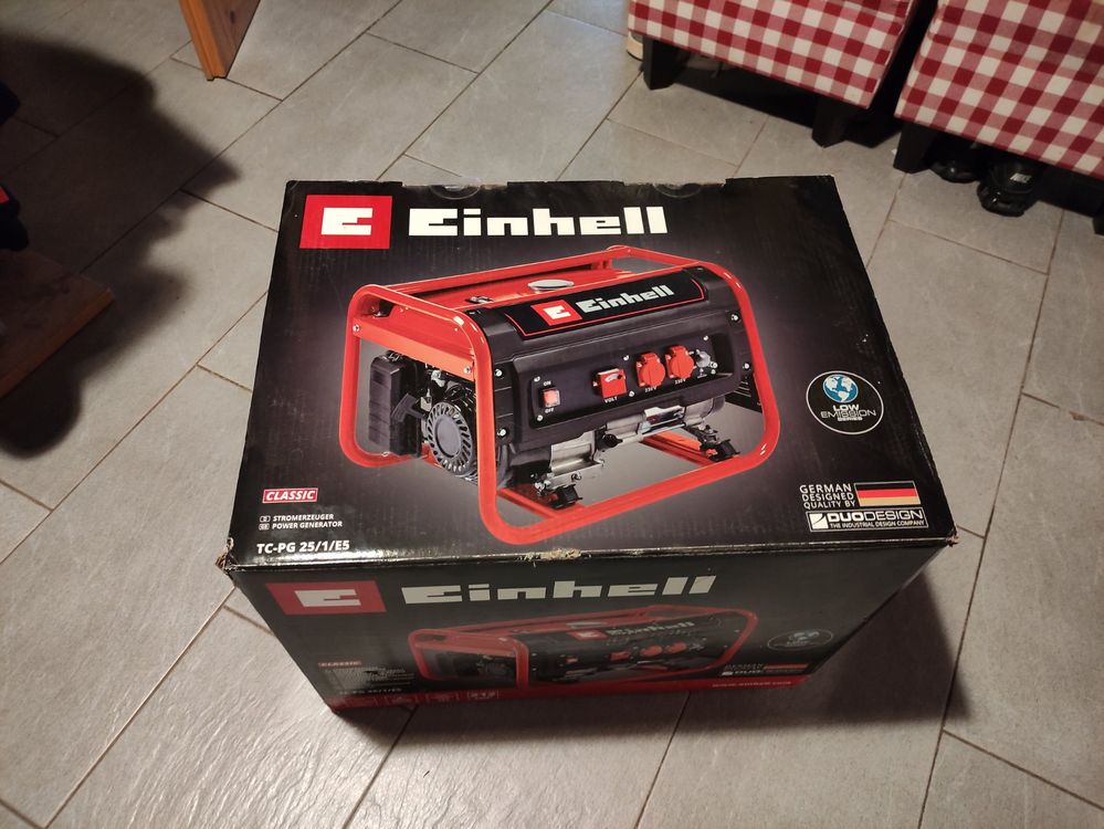 Einhell Stromerzeuger TC-PG 25/1/E5 | Kaufen auf Ricardo
