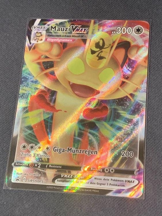 Mauzi VMAX PROMO Pokemon (Gebraucht) in Münchenstein für CHF 19.95 ...