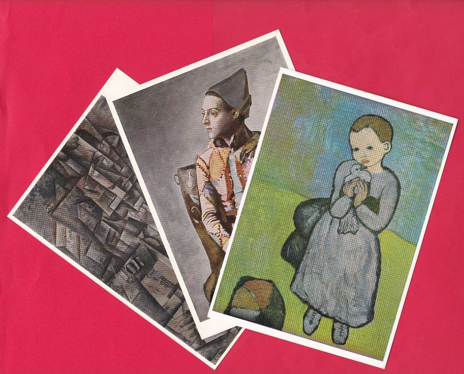 3 Ansichtskarten Pablo Picasso (Gebraucht) in Oberhelfenschwil für CHF ...
