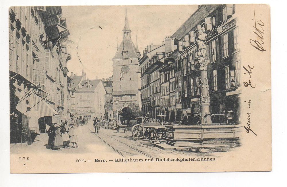 BERN Käfigturm & Dudelsackpfeiferbrunnen (Gebraucht) in Jona für CHF 9. ...