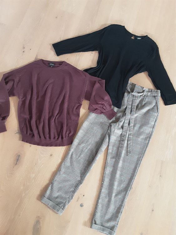 schönes Kleiderset (Hose,Pulli,Shirt) +gratis Gurt! wie neu! | Kaufen ...