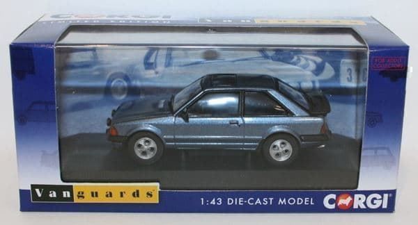 Ford Escort MK III XR3 1980-1985 RHD Caspian blau met. 1:43 (Neu und ...