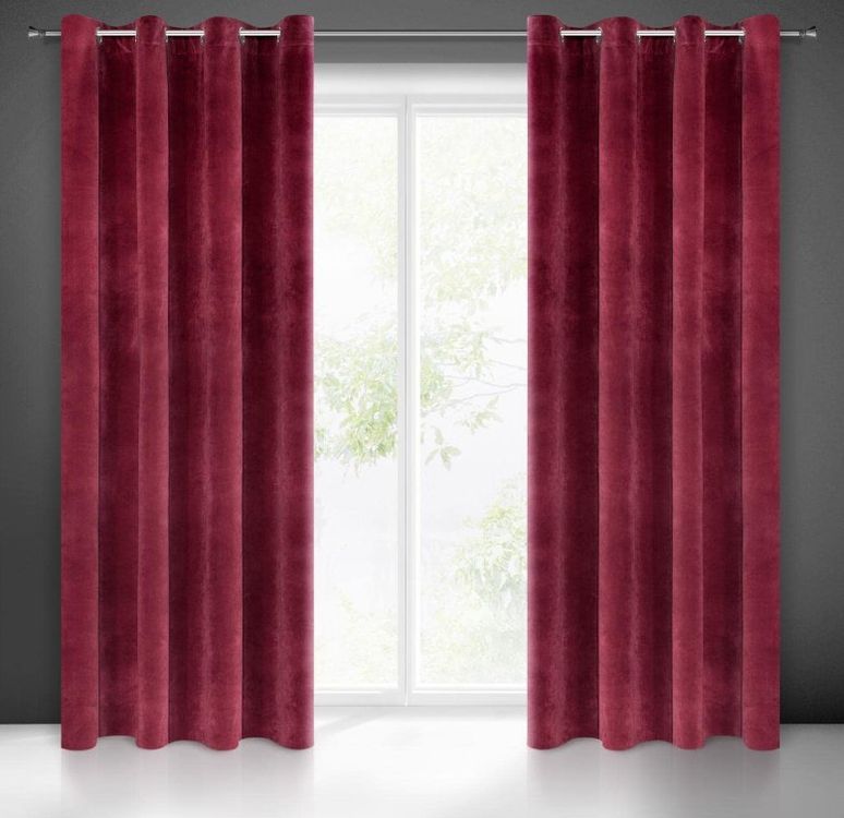 Vorhang Samt Luxus 2er-Set BxH 140x270cm | Kaufen auf Ricardo