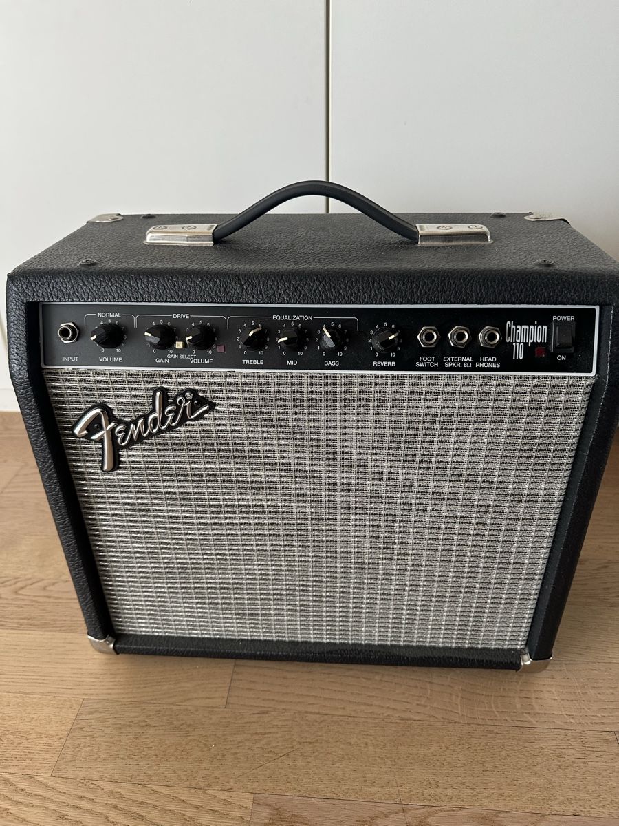 ALLES MUSS WEG!!! Fender Champion 110 Guitar Combo Amplifier (Gebraucht ...