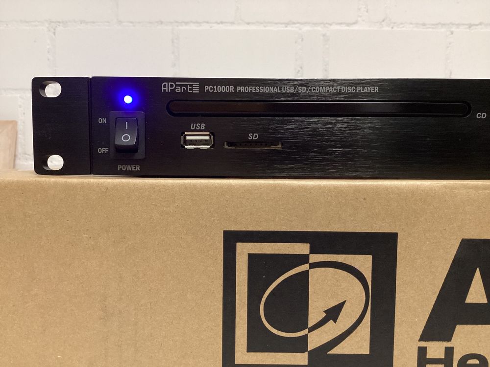 Apart PC1000 R Audac CD, USB und SD Player 1HE | Kaufen auf Ricardo
