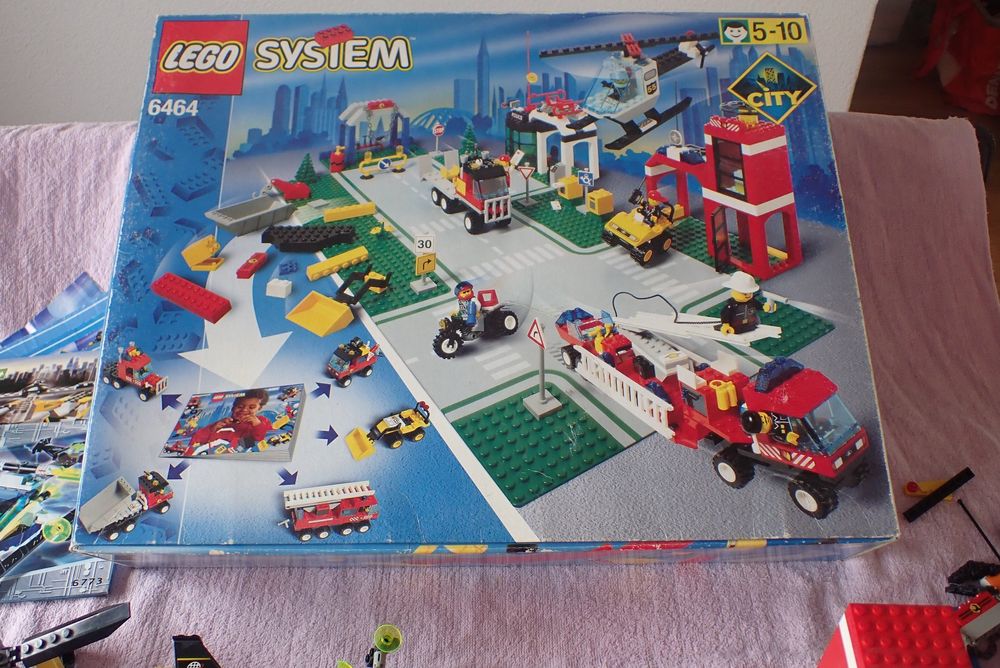 schönes altes Lego City Set 6464 " Polizei und Feuerwehr " (Gebraucht ...