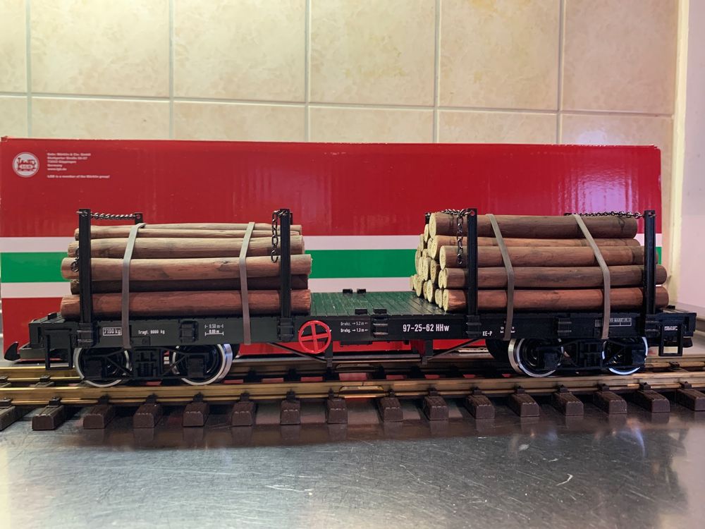 LGB DR Rungenwagen Exclusive Serie Mit Zertifikat OVP | Kaufen auf Ricardo