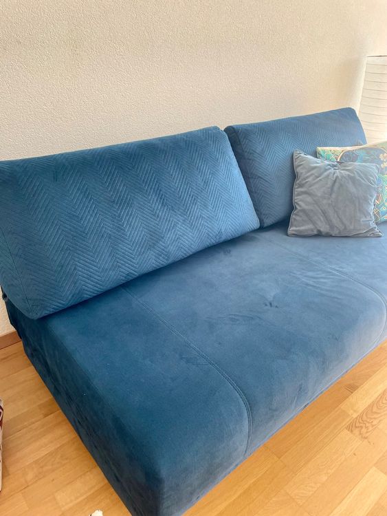 Canapé-lit, sofa bed, blue marine, resort bonnet (Gebraucht) in ...