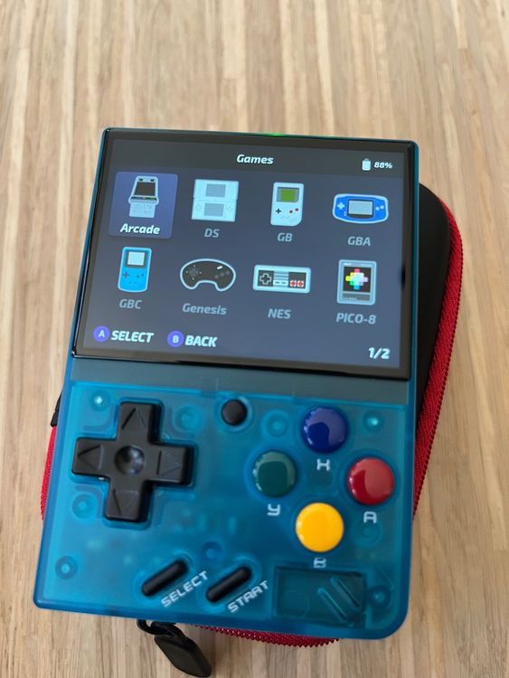 Miyoo Mini V2 Blue mit +20'000 Games + 128GB RETRO (Neu und ...
