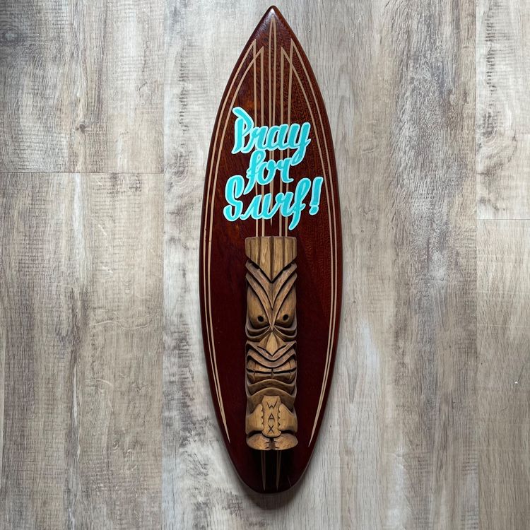 Surfboard Tiki Deko Custom Culture - KTA - Krazy Tiki Art | Kaufen auf ...