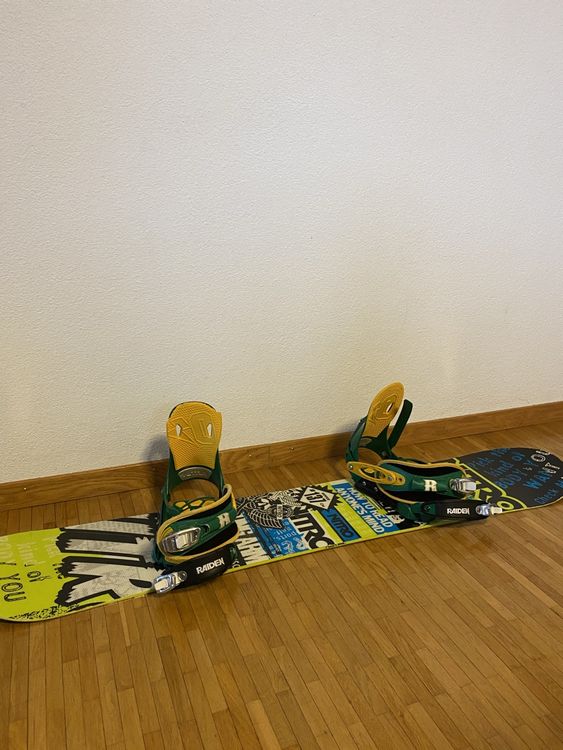 Kinder Snowboard mit Bindung 137cm | Kaufen auf Ricardo