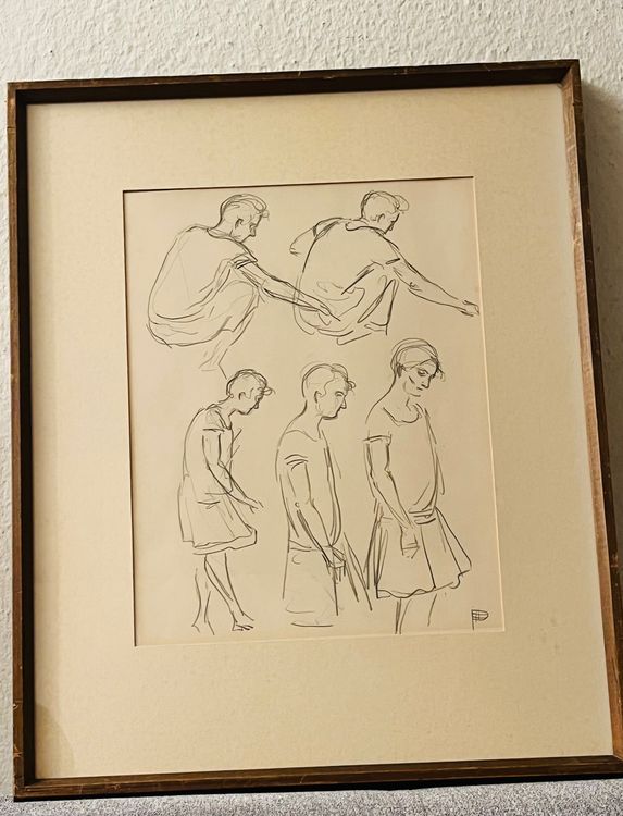 PLATTNER, OTTO JAKOB (1886-1951) Bleistift auf Papier (Gebraucht) in ...