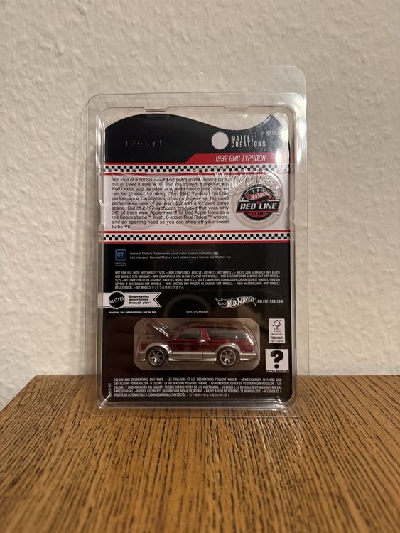 Hot Wheels RLC Exclusive 1992 GMC Typhoon (Neu und originalverpackt) in Watt für CHF 45 – mit ...