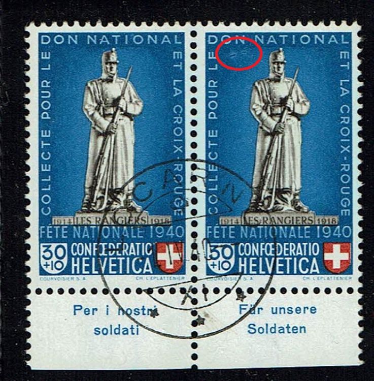 AVEN/Pro Patria 6.2.02 en paire avec tab oblit. Locarno | Kaufen auf Ricardo