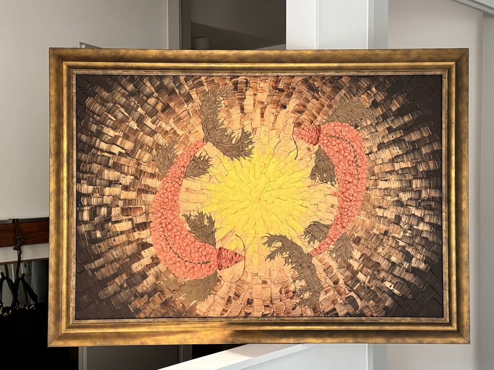 "KOI MORNING" Peinture originale signée Daniel Lafferty 2012 (D ...