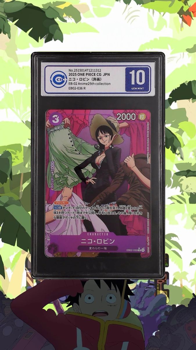 Nico Robin (EB02-036) (V.2) One Piece JPN CCIC 10 Gem Mint (Gebraucht) in St.Gallen für CHF 28 ...