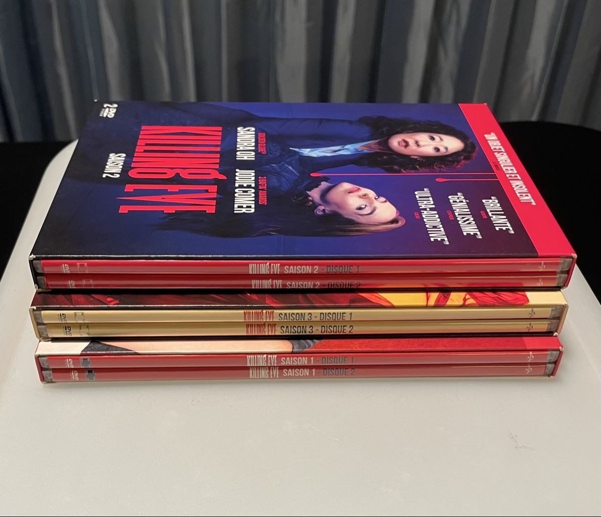 Killing Eve Staffel 1-3 DVD Box Set -Neu (Neu (gemäss Beschreibung)) in ...