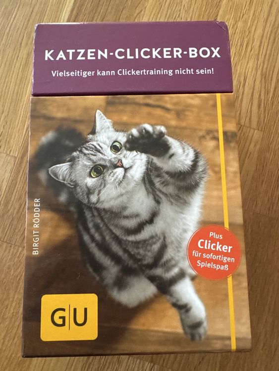 Katzen Clicker-Box, Clickertraining für Katzen (Gebraucht) in Knonau ...